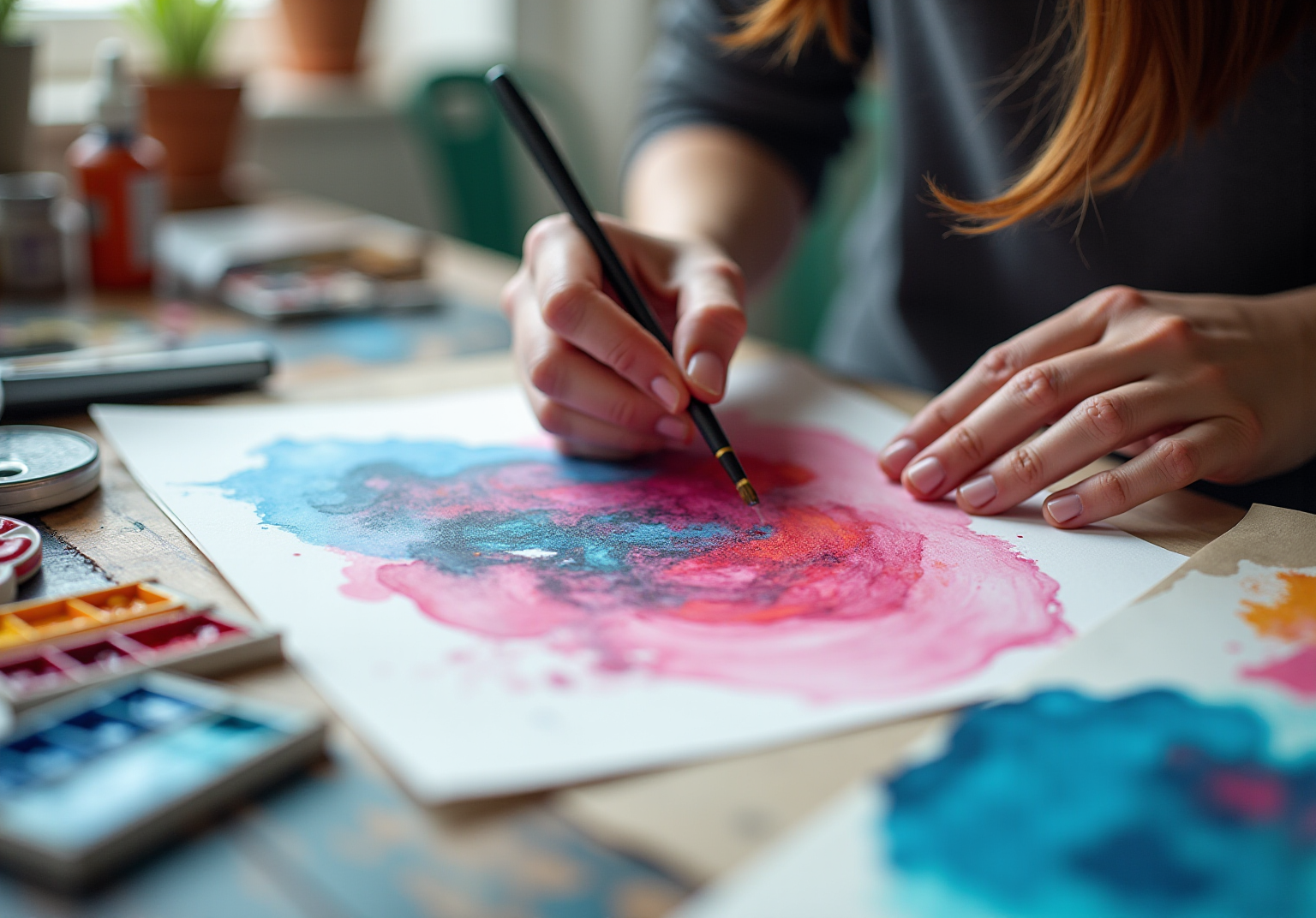 Creating with Watercolor and Ink Creating with Watercolor and Ink