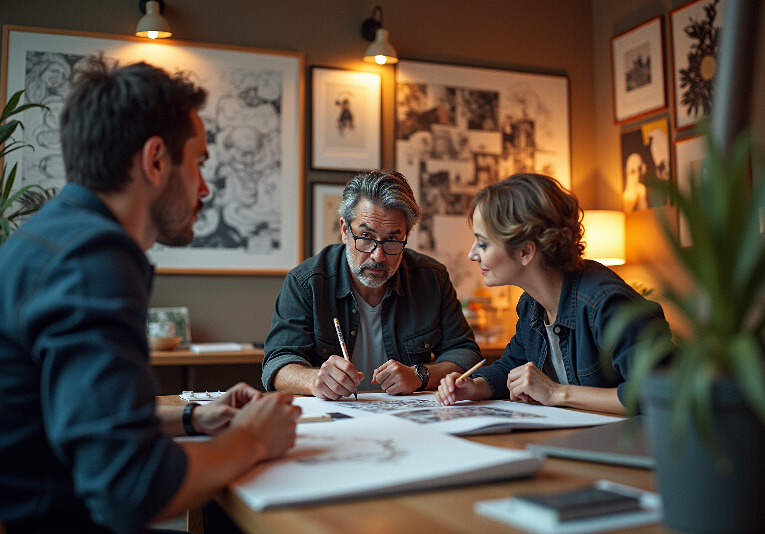 Artist and Artwork Agency Collaboration
