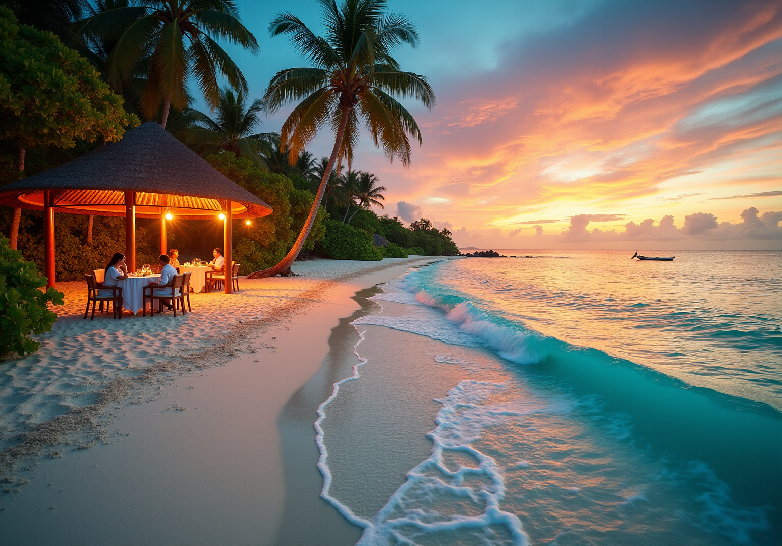 Romantic Getaway in the Maldives