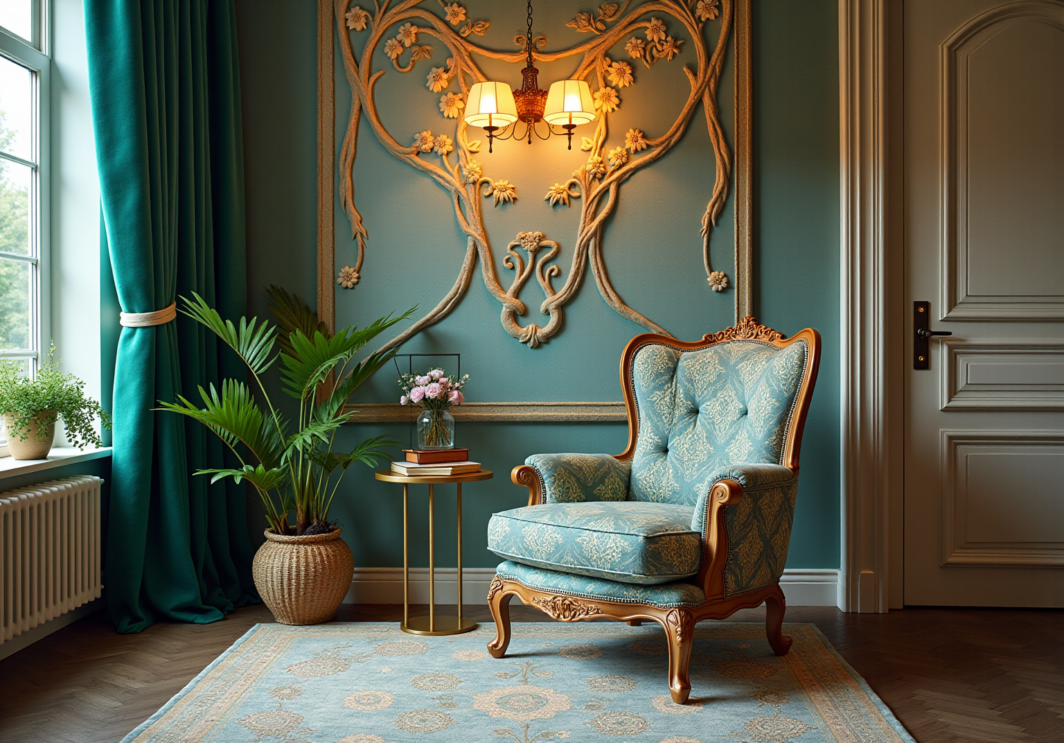 Art Nouveau Elegance in Modern Interiors Art Nouveau Elegance in Modern Interiors