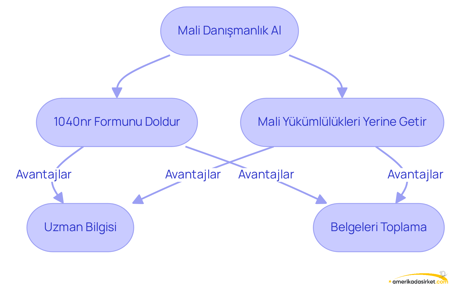 Bu diyagram, profesyonel yardım almanın adımlarını gösteriyor. Her kutu, sürecin bir aşamasını temsil ediyor ve oklar, bu aşamaların nasıl ilerlediğini gösteriyor.